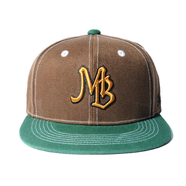 MB SNAP BACK CAP BROWN | MORE BAGGY
